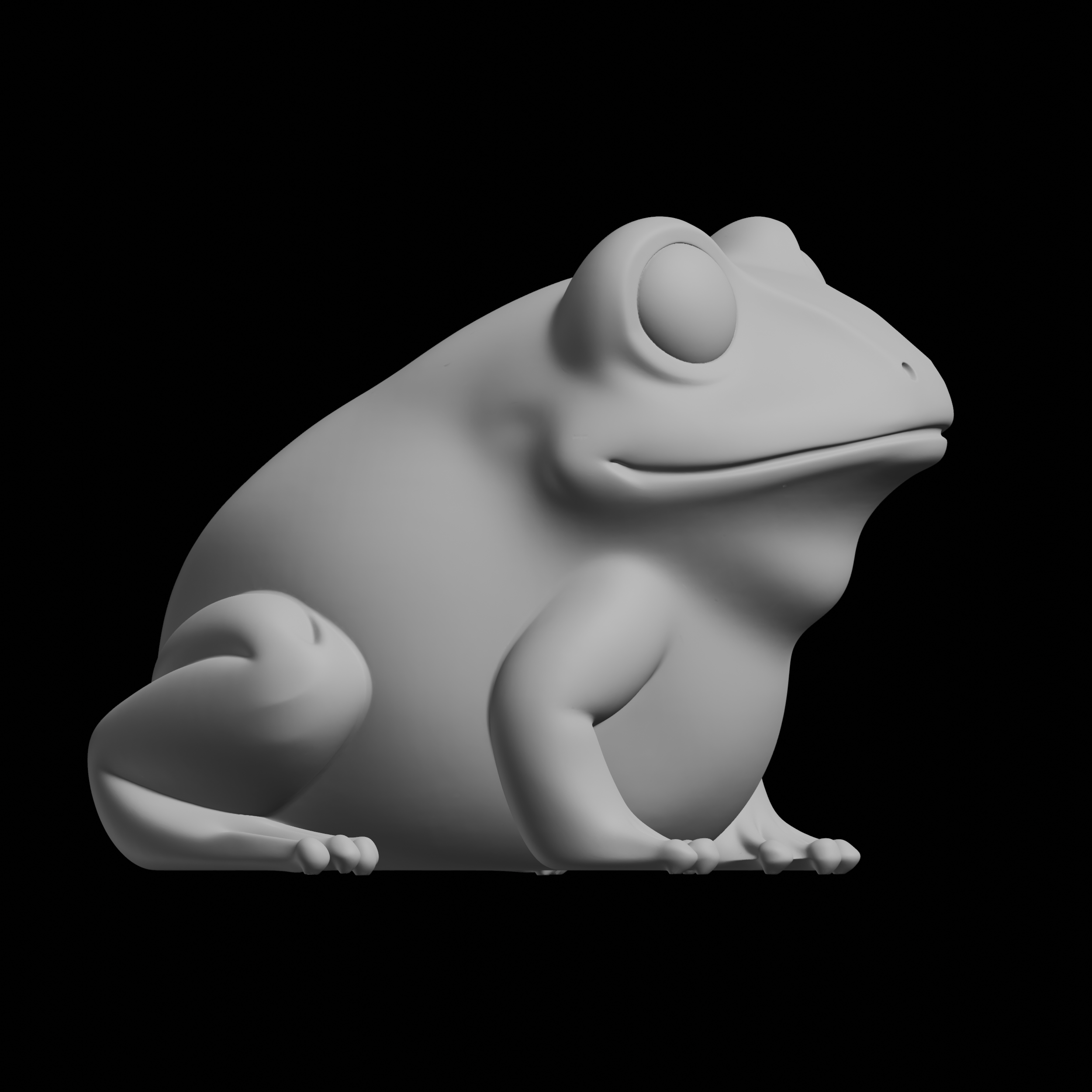 🐸 Frog Animal Sculpture 3D Print Model・ 3D File for 3D printing・Cults