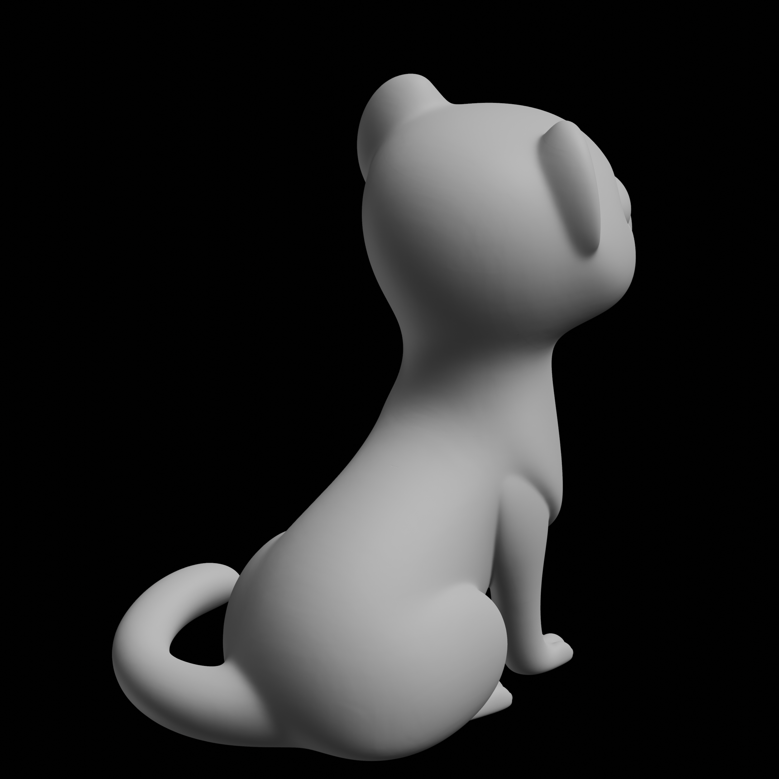 🗿 Cute Weasel Figure Animal Sculpture・ 3D File for 3D printing・Cults