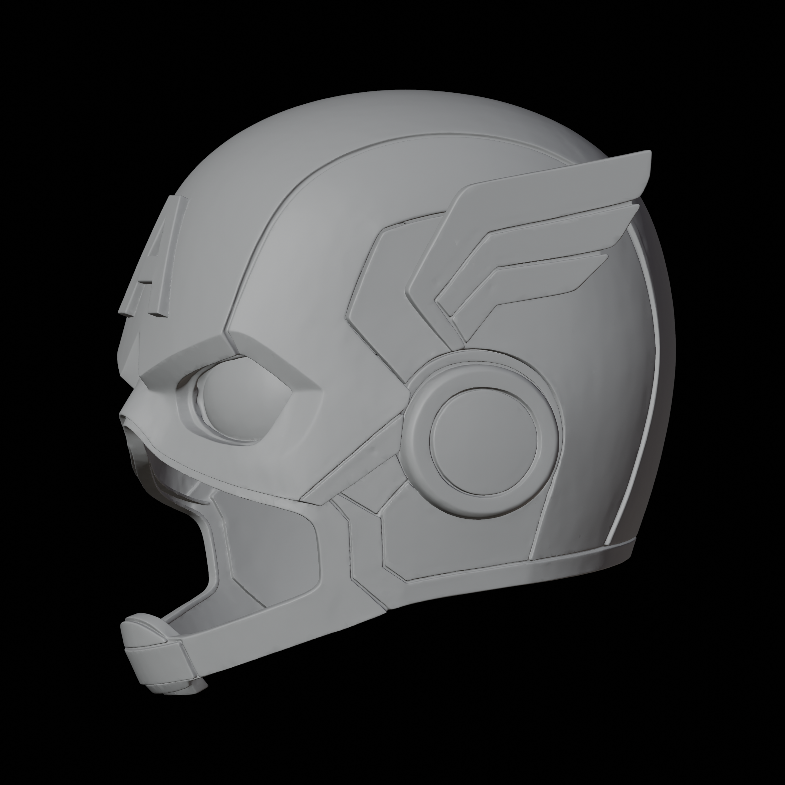 🦸 Captain America Stylized Helm・ 3D File for 3D printing・Cults