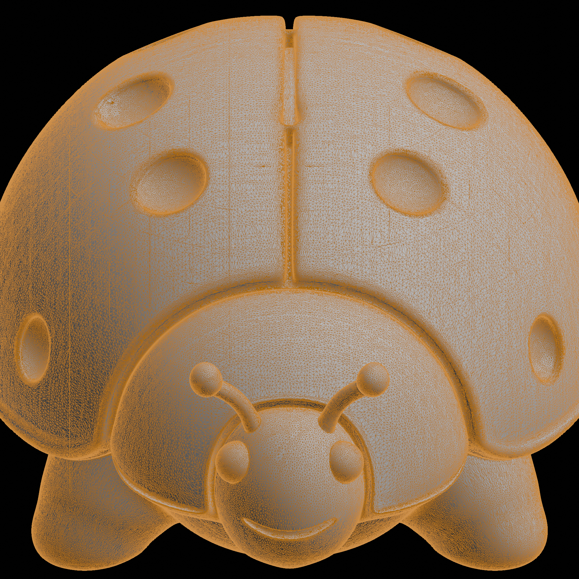 🐞 Ladybug Piggy Bank・ 3D File for 3D printing・Cults