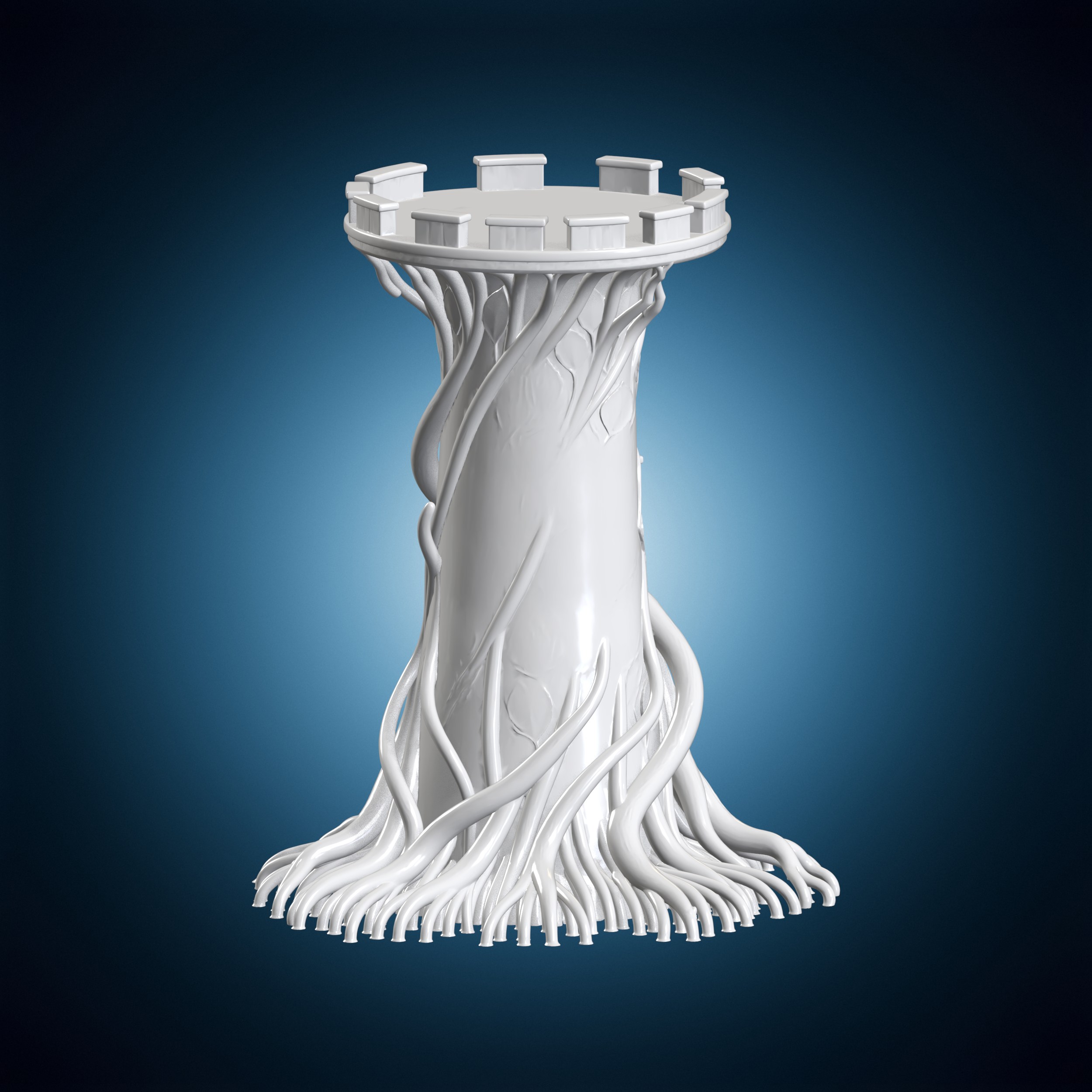 🧝 Elven Forest Tower Dice Tower 3D Print Model・ 3D File for 3D printing ...
