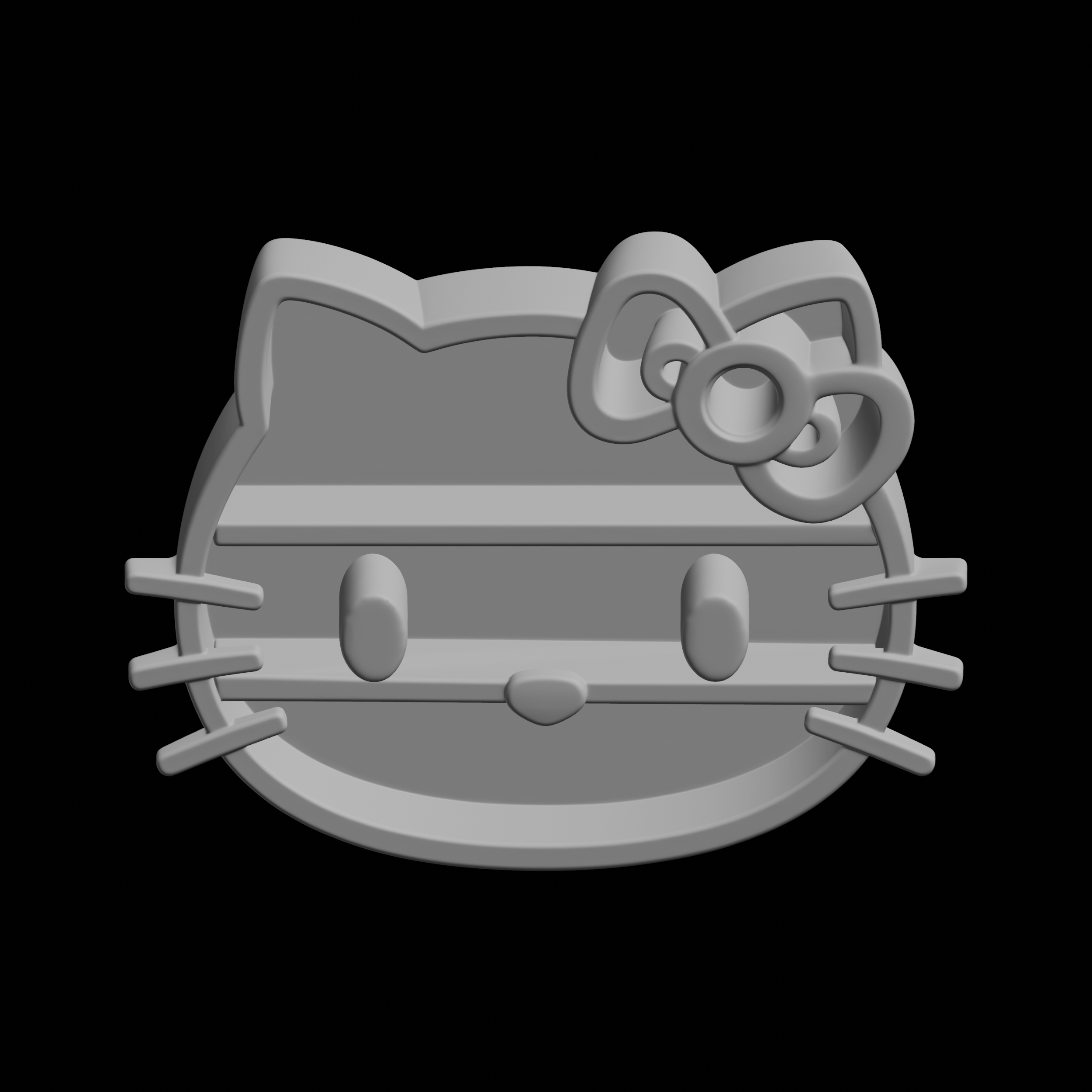 👋 Hello Kitty Shelf・ 3D File for 3D printing・Cults