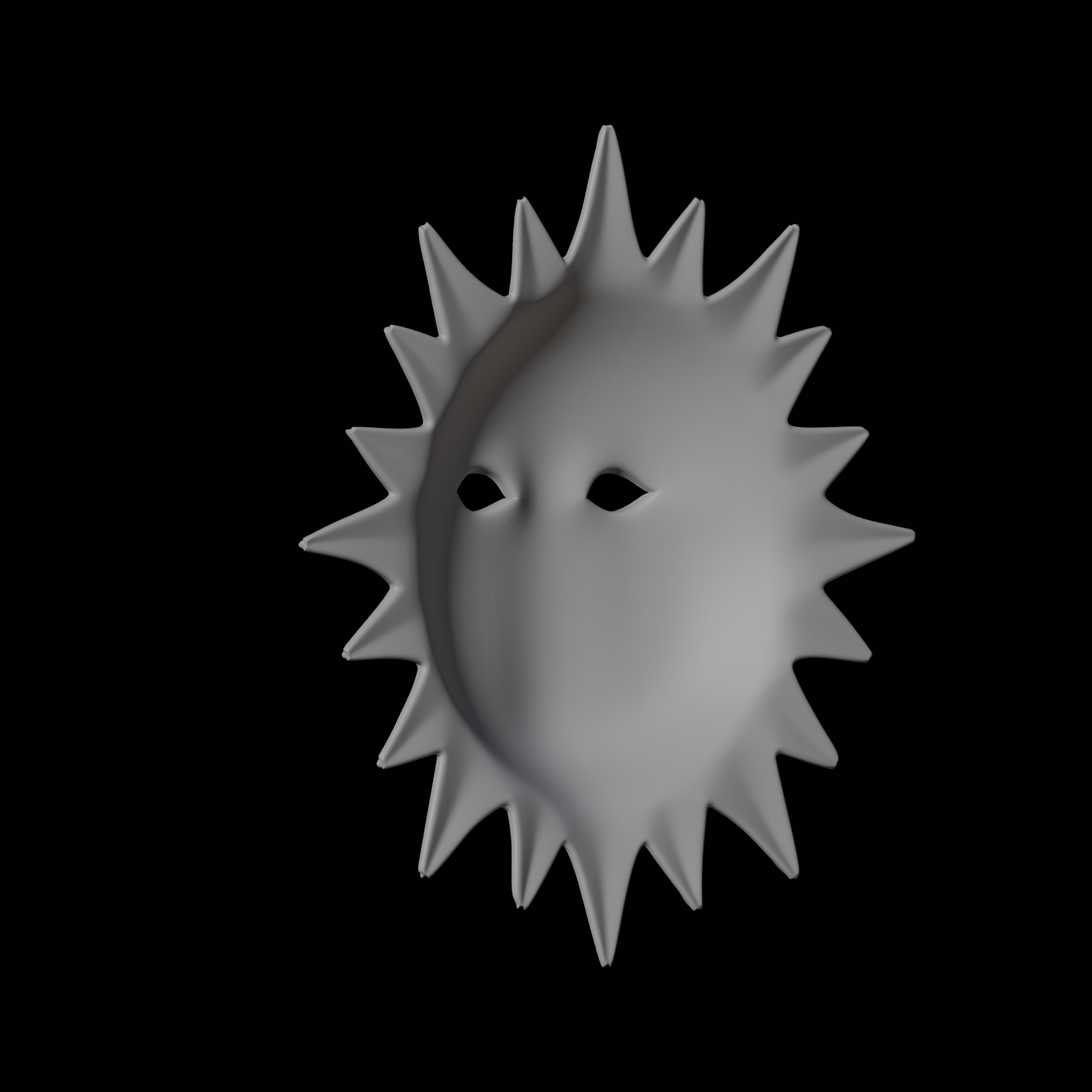 ☀️ Sun Face Wall Decor Model・ 3D File for 3D printing・Cults