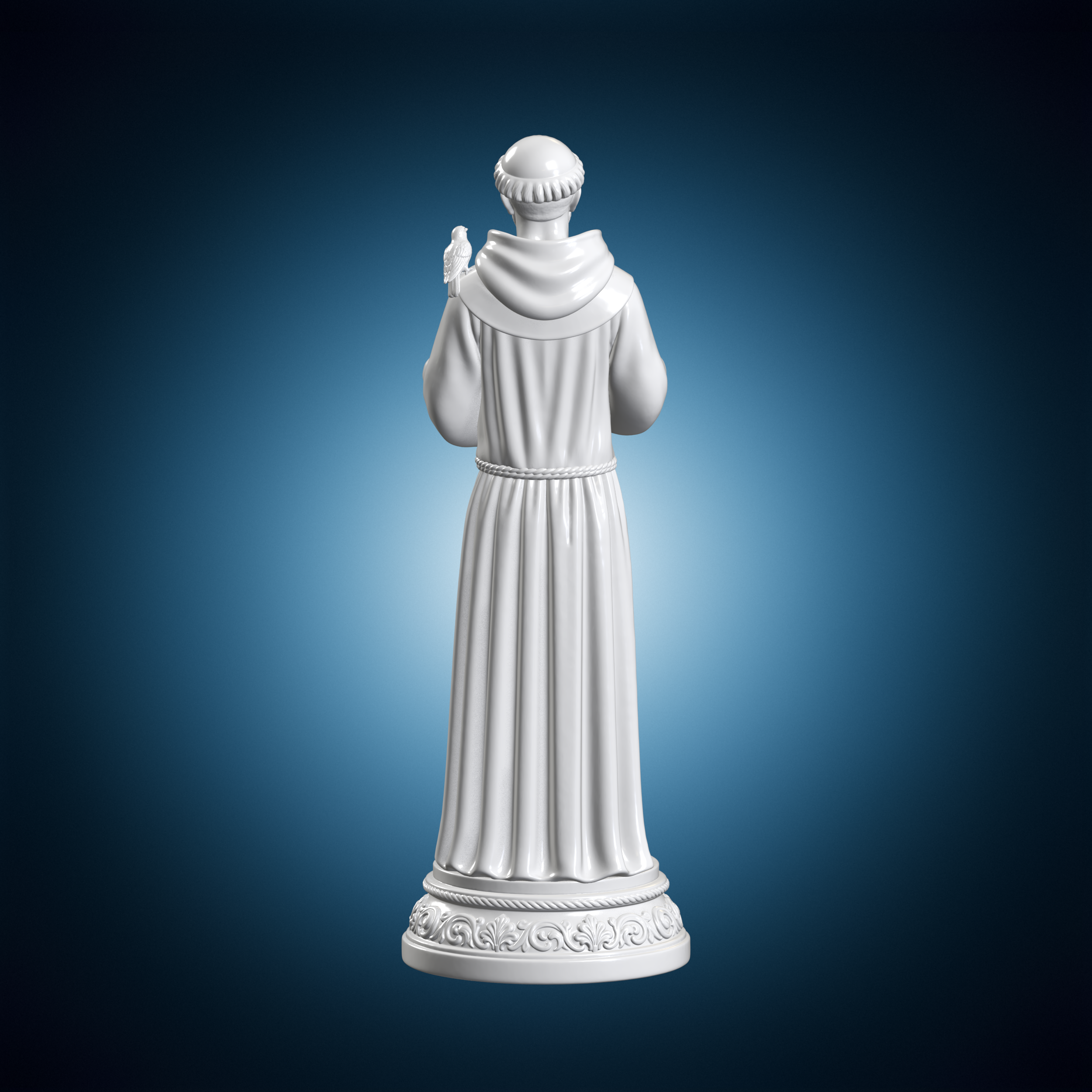 🗿 Saint Francis of Assisi 3D Print Model・ 3D File for 3D printing・Cults