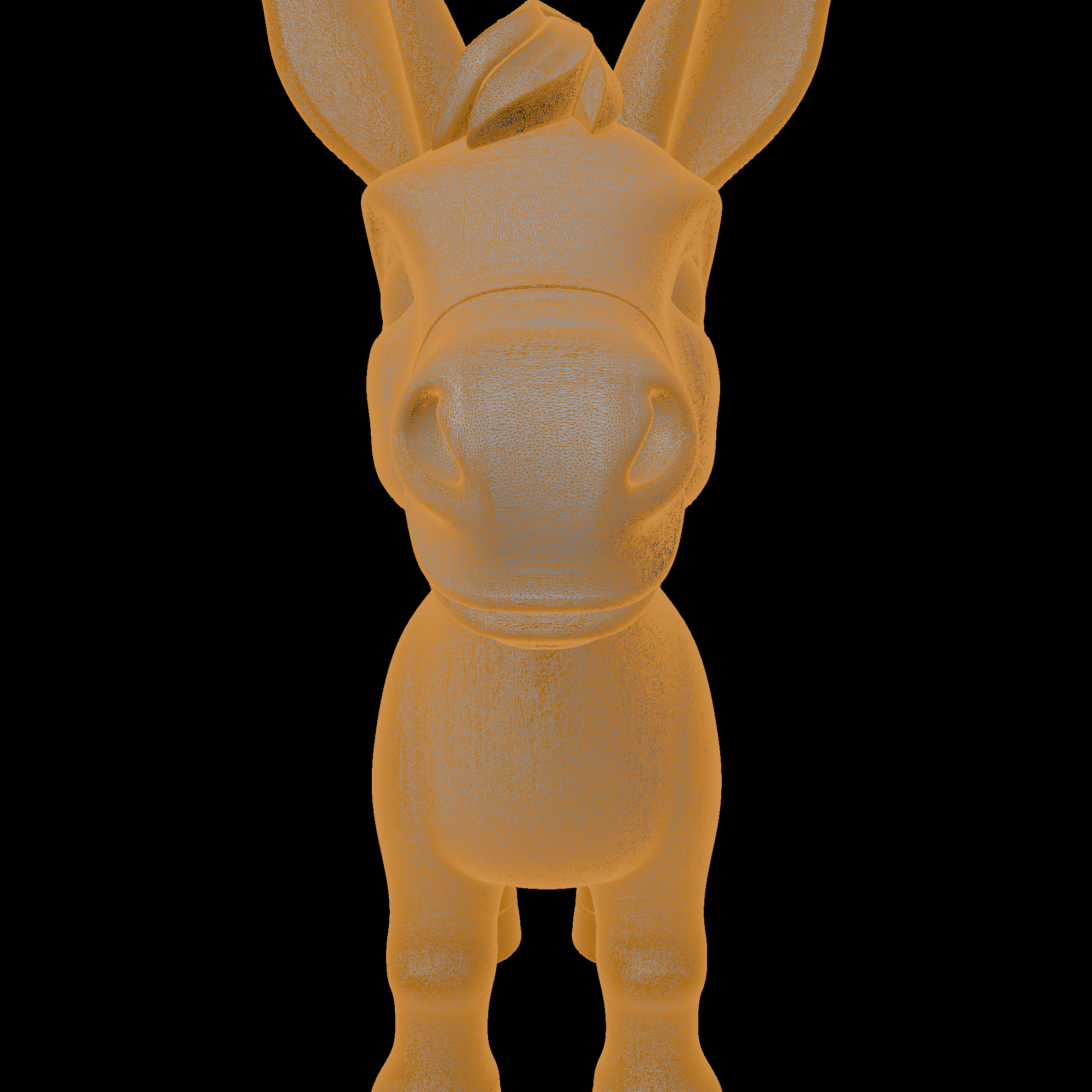 🗿 Cartoon Donkey 3D Print Model・ 3D File for 3D printing・Cults