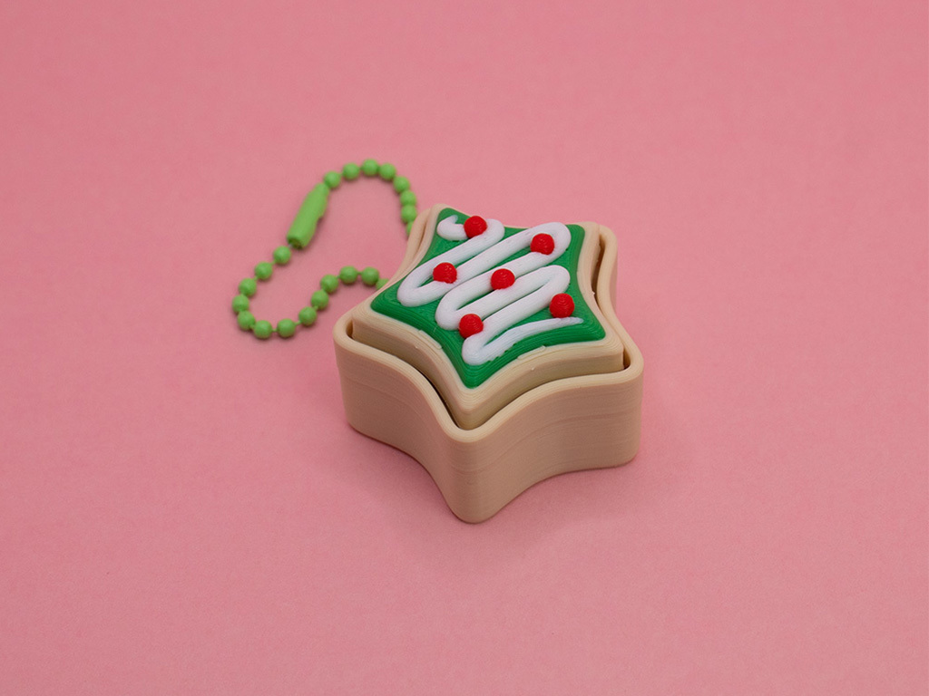 🎄 Christmas Sugar Cookie Fidget Clickers・Free 3MF File for 3D printing ...