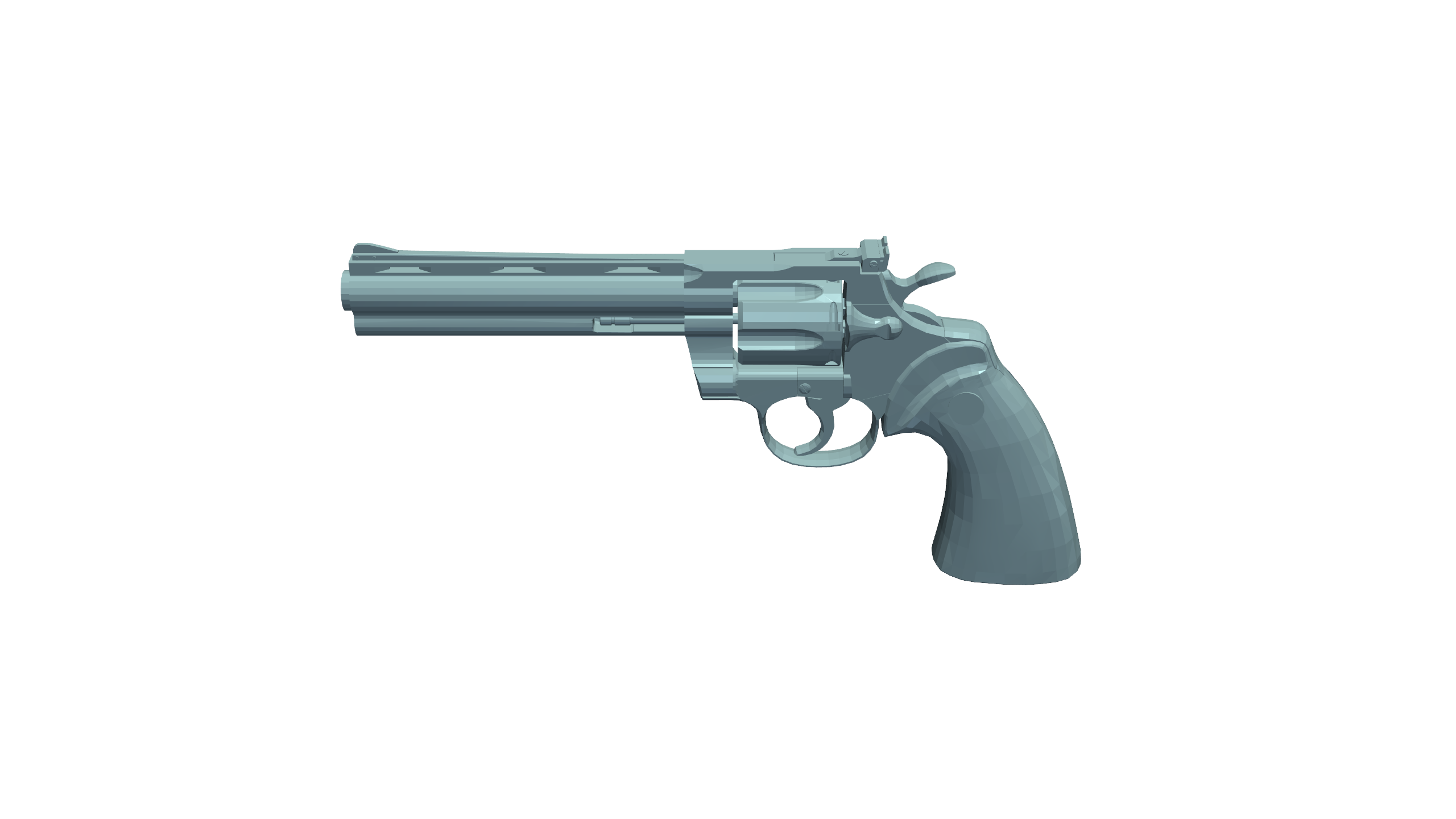🏠 rust-python-revolver-3d-model・ 3D File for 3D printing・Cults