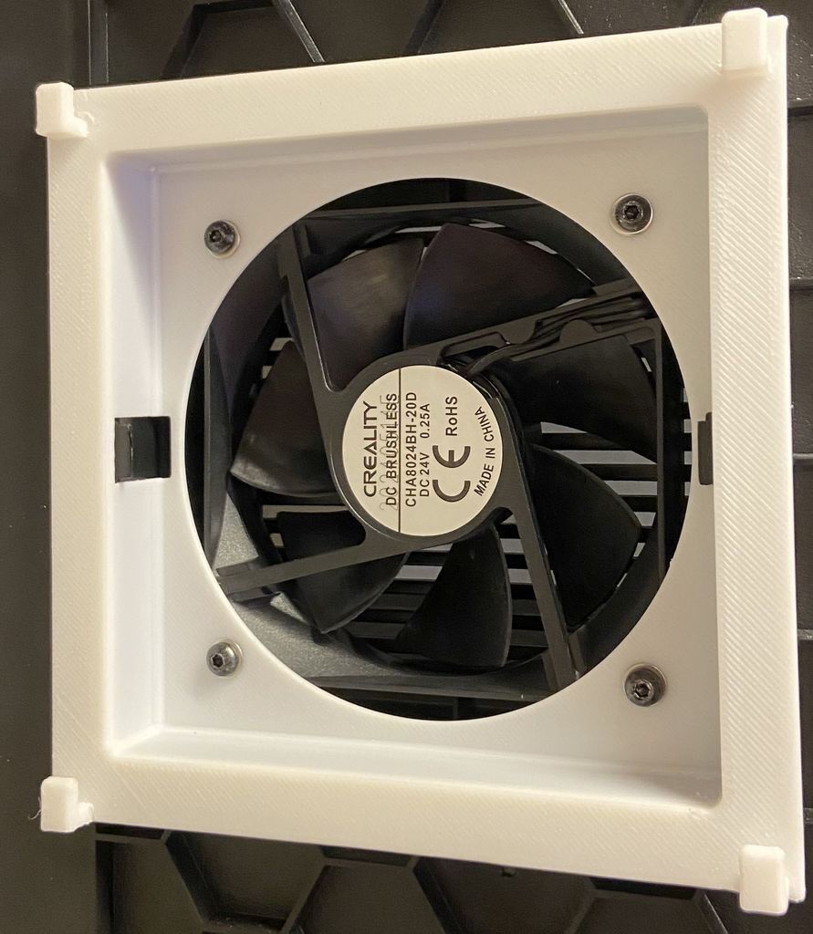 🧞‍♂️ Creality K1 Max Active Carbon 92 FAN Hepa Filter Adapter・Free 3D ...