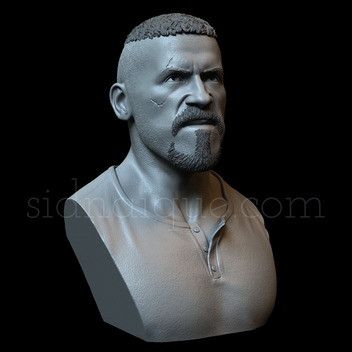 3D file Scott Adkins as Yuri Boyka 👤 ・3D printable model to download・Cults