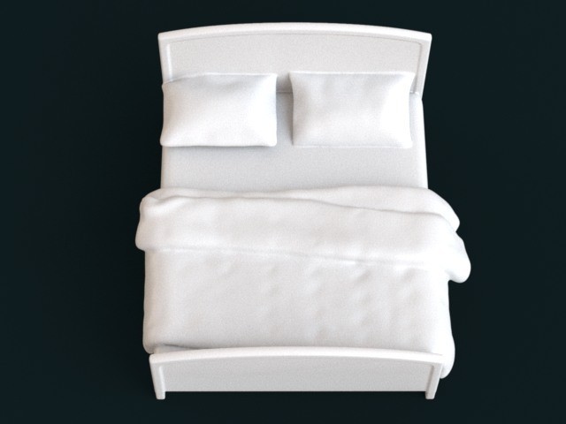 3D file 1:10 Scale Model - Bed 01 🛏️ ・3D printing design to download・Cults