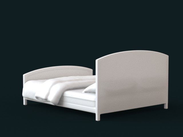3D file 1:10 Scale Model - Bed 01 🛏️ ・3D printing design to download・Cults