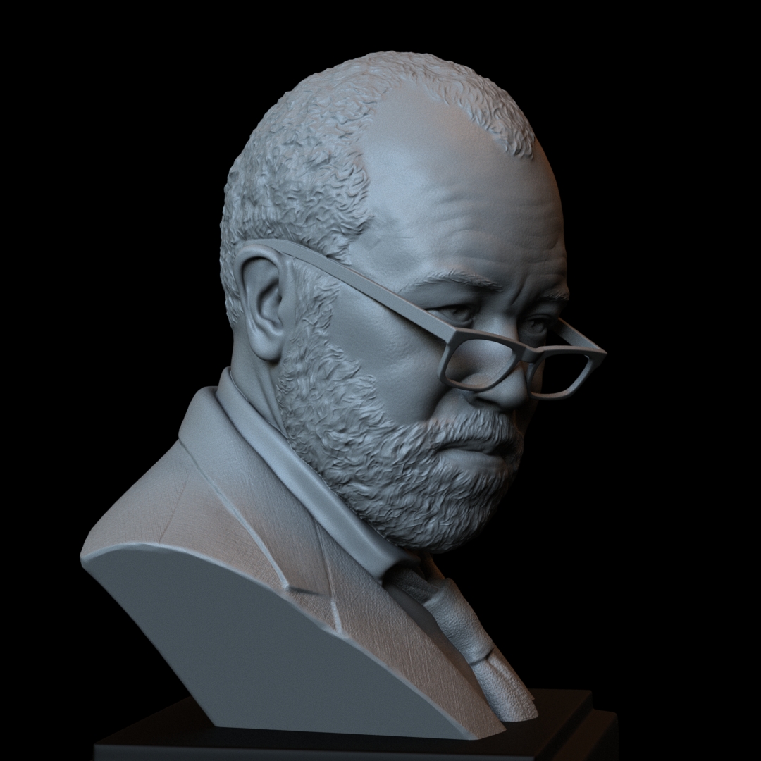 Файл 3D Bernard Lowe (Jeffrey Wright) Westworld HBO - 3d print model ...