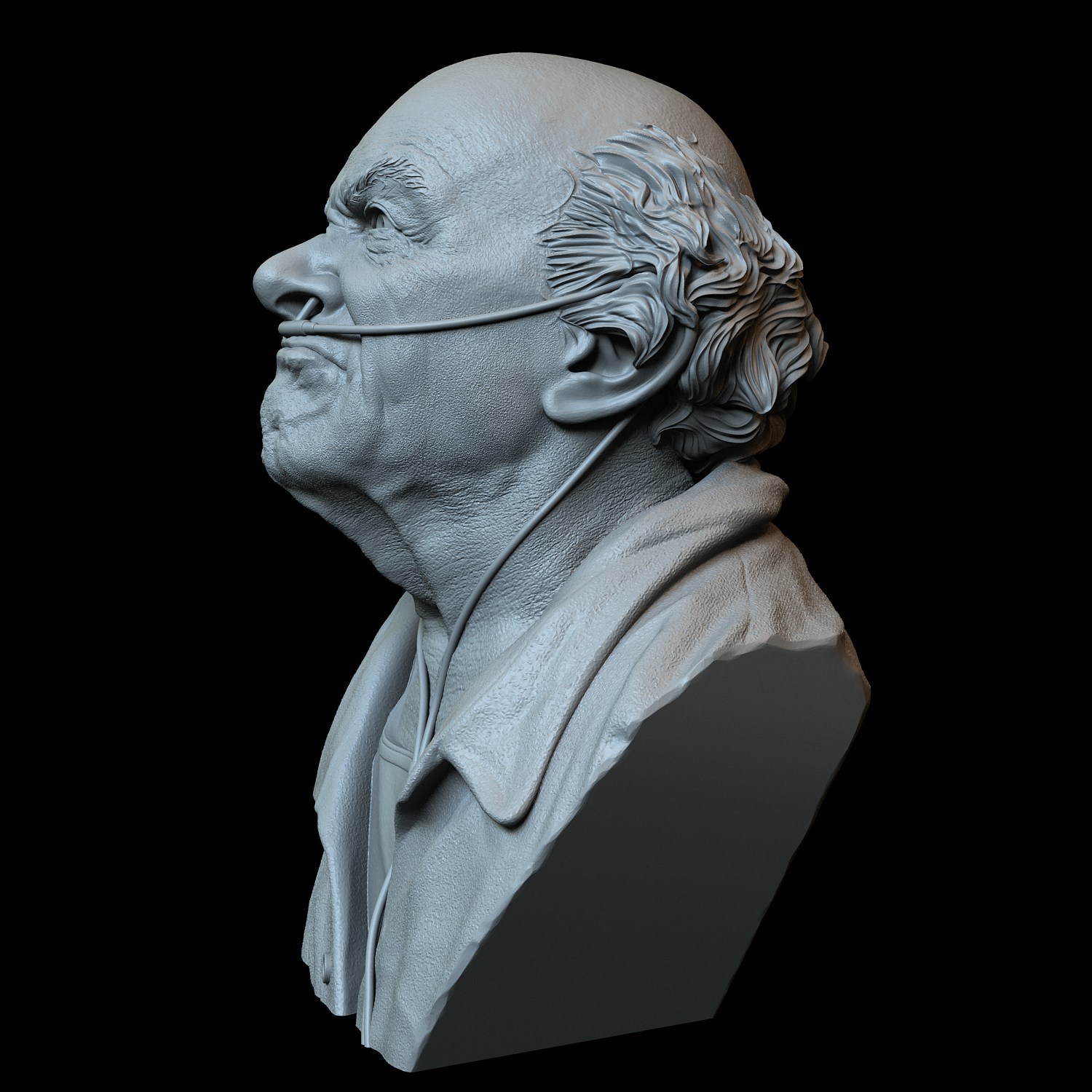 3D file Hector Salamanca from Breaking Bad 👤 ・3D print model to ...