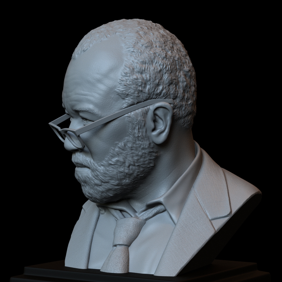 Файл 3D Bernard Lowe (Jeffrey Wright) Westworld HBO - 3d print model ...