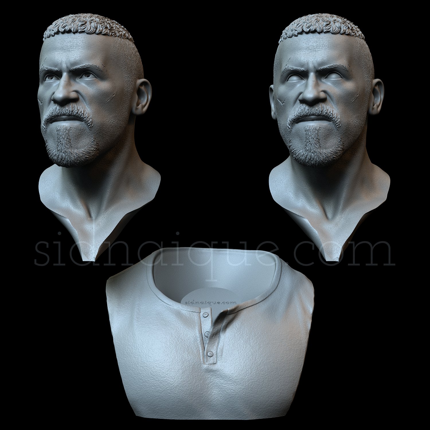 3D file Scott Adkins as Yuri Boyka 👤 ・3D printable model to download・Cults