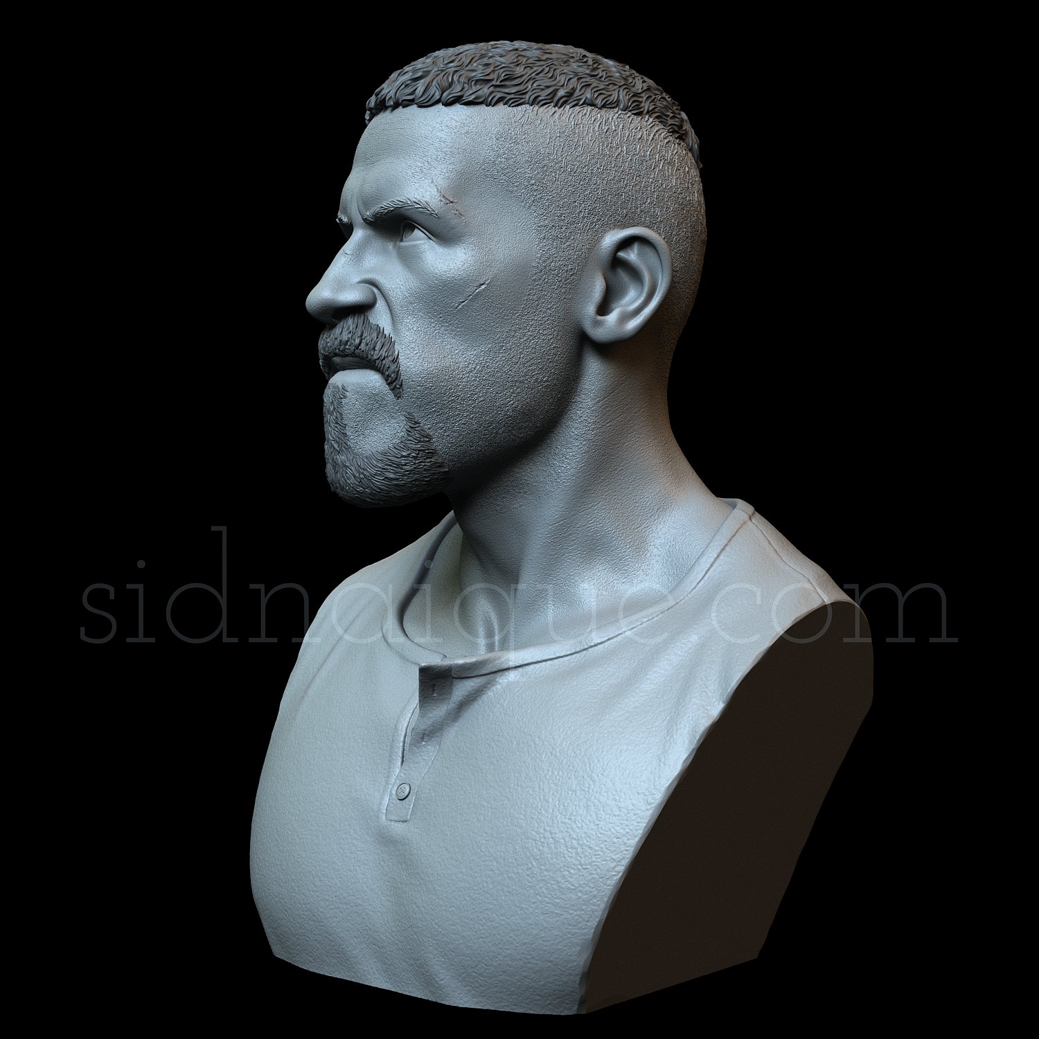 3D file Scott Adkins as Yuri Boyka 👤 ・3D printable model to download・Cults