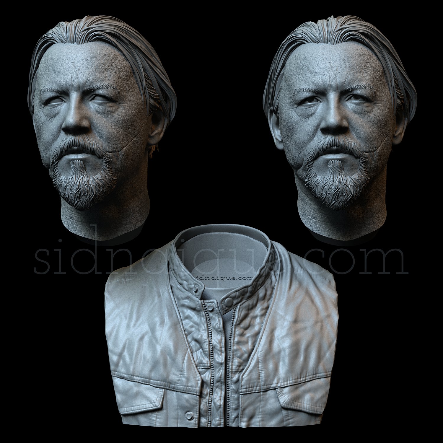 👤 Chibs from Sons of Anarchy・ 3D File for ・Cults