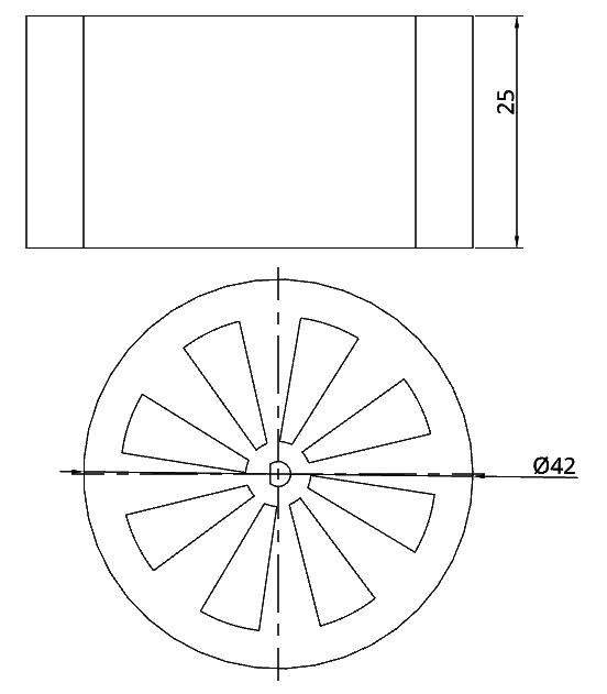 🧞‍♂️ Line Follower Wheels N20 Motors・Free 3D File for ・Cults