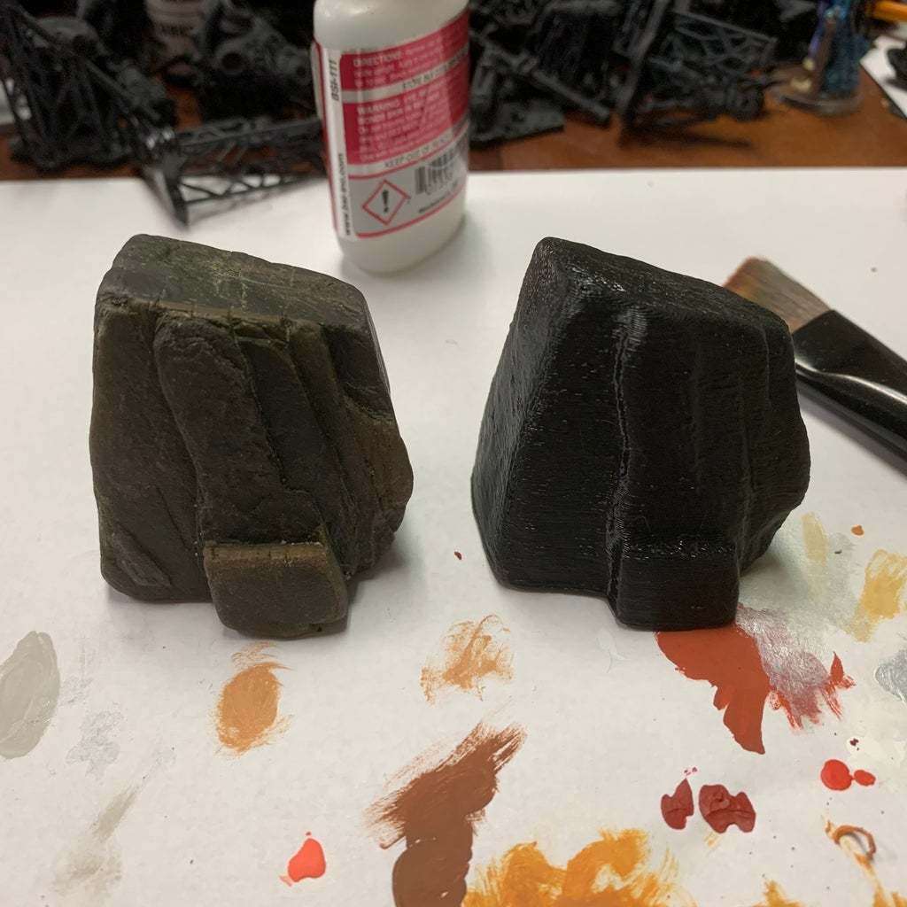 🪨 Hey, it's a rock!・Free STL File for ・Cults