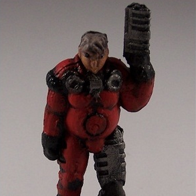 Free STL file Prance Vichard, Human Syndicate Enforcer 🎲・Model to ...