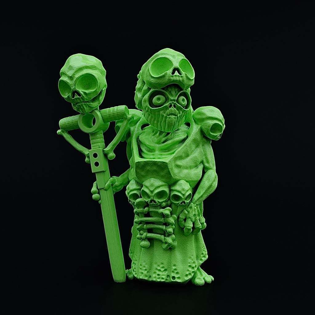 👽 M'org, Zeta-Reticulan Demilich・Free STL File for ・Cults