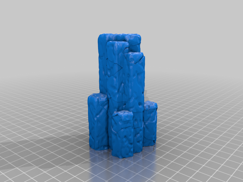 👽 Alien Rock Formations・Free STL File for ・Cults