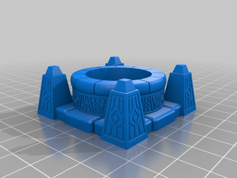 🎱 Delving Decor: Scrying Pool (28mm/Heroic scale)・Free STL File for ・Cults