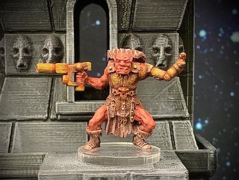 🎲 Reaper Orc Spearman Conversion Kit・Free STL File for ・Cults