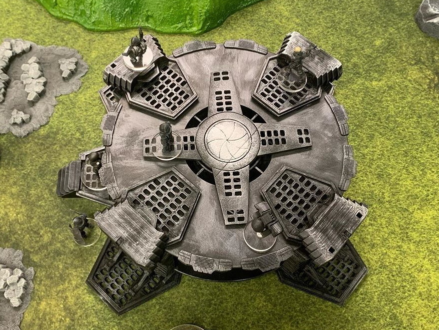 ♾️ Spoolstruct: Subterranean Complex Entrance・Free STL File for ・Cults