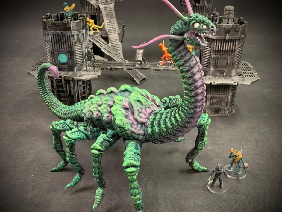 👽 Pit Beast (Redux)・Free STL File for ・Cults