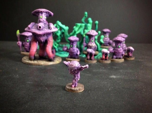 👽 Mytoan Sporewing (15mm scale)・Free STL File for ・Cults