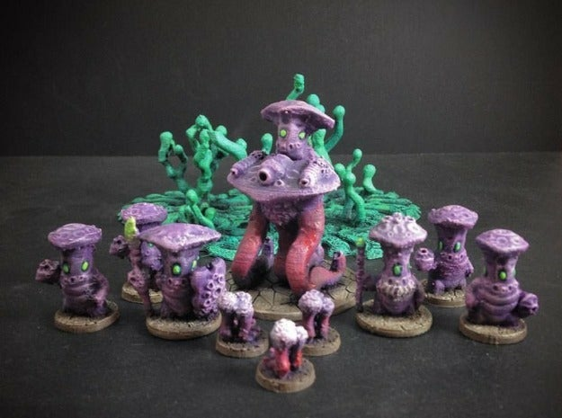 👽 Mytoan Psycho-Pontiff (15mm scale)・Free STL File for ・Cults