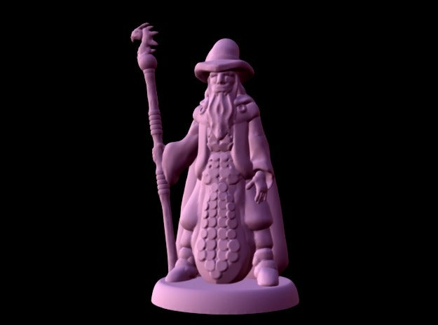 🧙 Wizard (18mm scale)・Free STL File for ・Cults