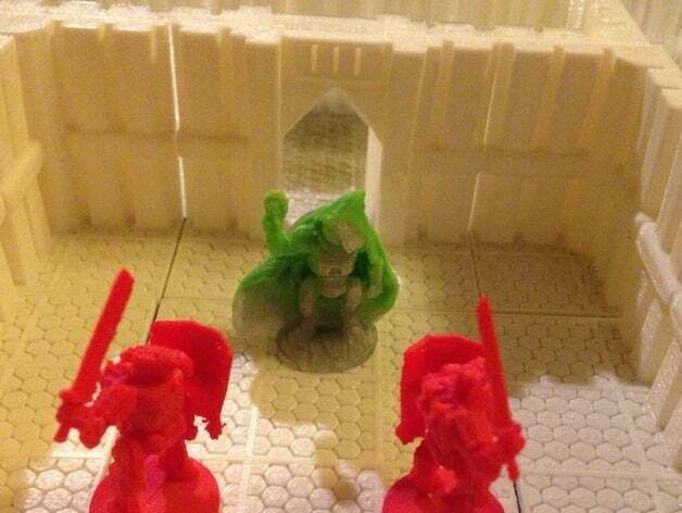 🤖 Klaxtu the Recluse (18mm scale)・Free STL File for ・Cults