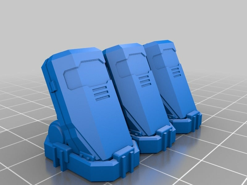 Free STL file Cryo-Pods (15mm scale) 🚀 ・3D printing idea to download・Cults