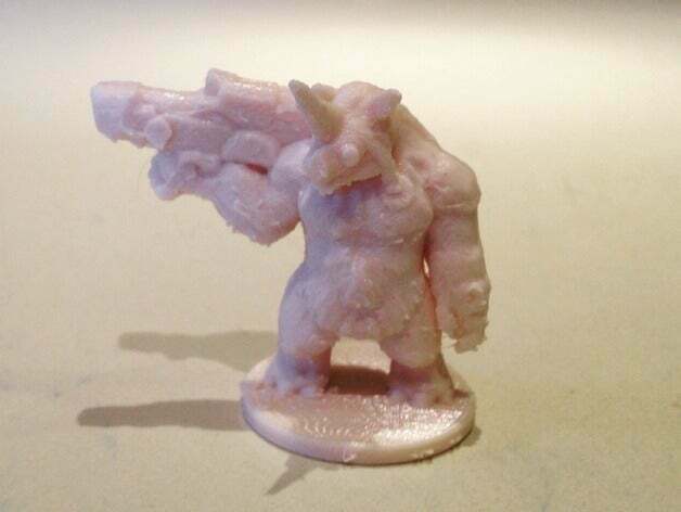 👹 Gene-Spliced Heavy (18mm scale)・Free STL File for ・Cults