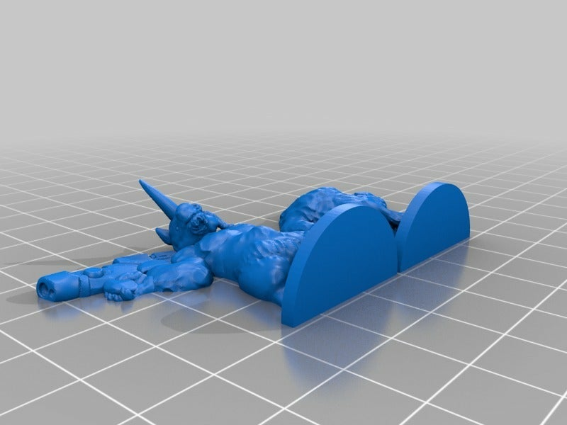 👹 Gene-Spliced Heavy (18mm scale)・Free STL File for ・Cults