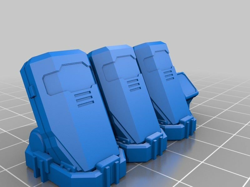 Free STL file Cryo-Pods (15mm scale) 🚀 ・3D printing idea to download・Cults