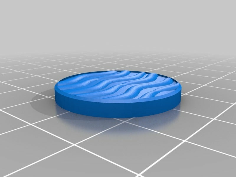 🚰 Z.O.D. Water Theme Bases (28mm/Heroic scale)・Free STL File for ・Cults
