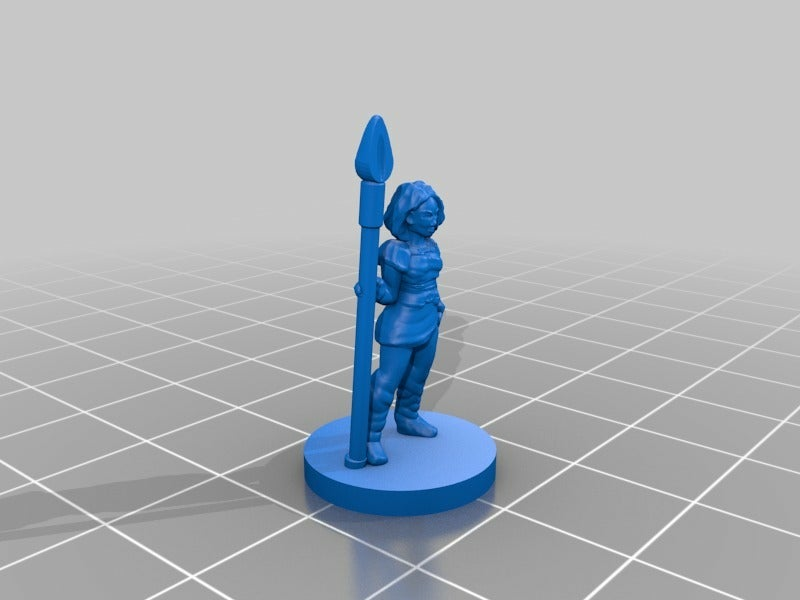 🥳 Fantasy Adventuring Party (18mm scale)・Free STL File for ・Cults