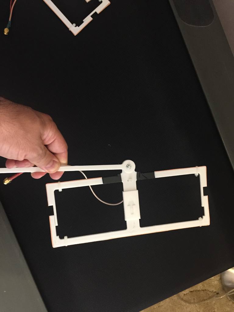 📶 Moxon antenna (adjustuble fine tunning)・Free 3D File for ・Cults