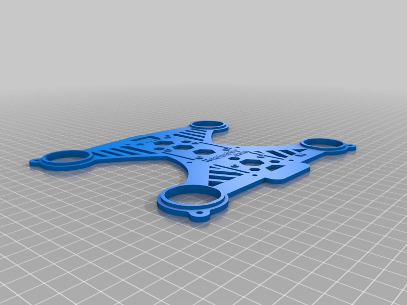 Free 3D file Raptor 190 Racing Quadcopter 🚁 ・Template to download and ...