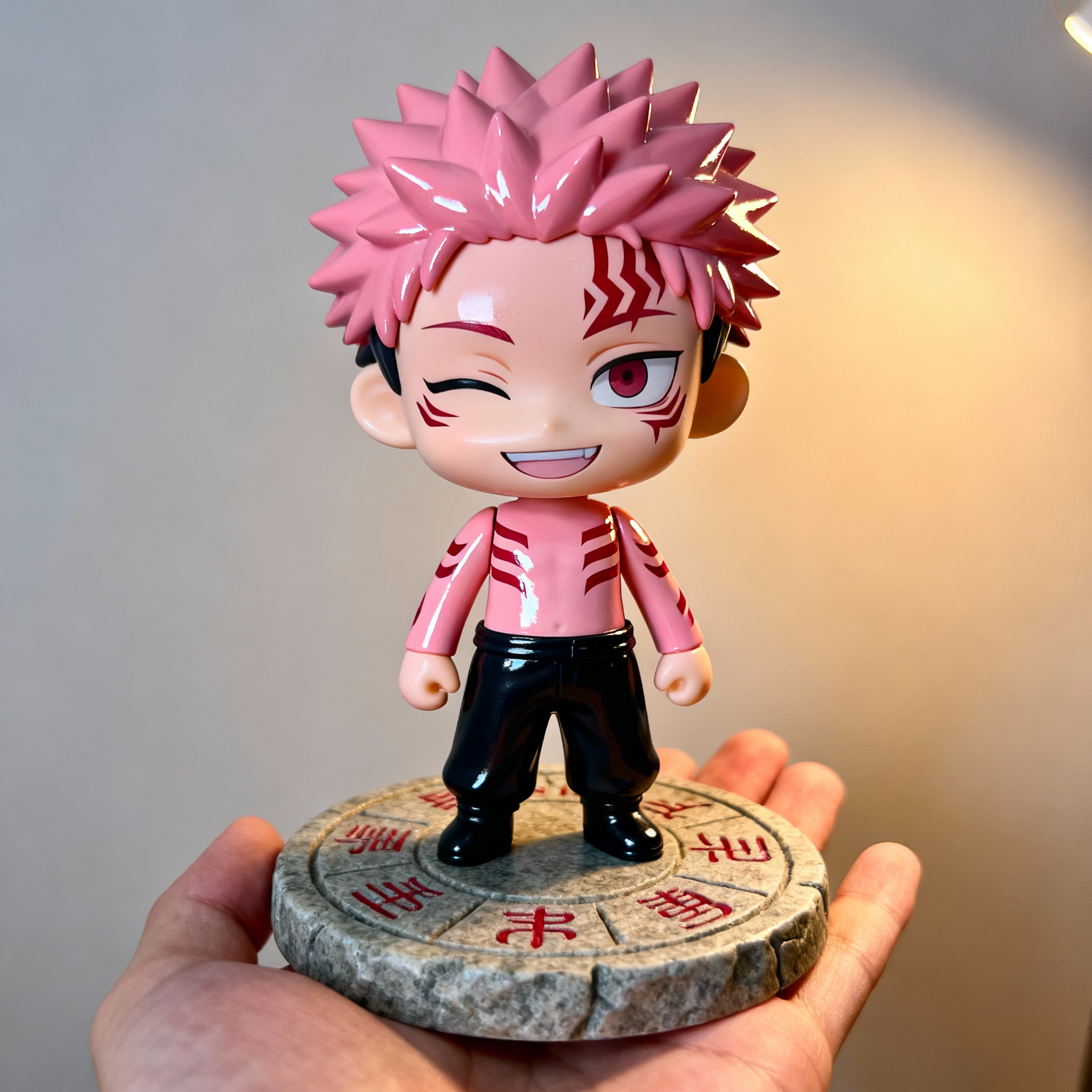 🎨 Jujutsu Kaisen Sukuna Figurine | Chibi 3D Print Model STL・ 3D File ...