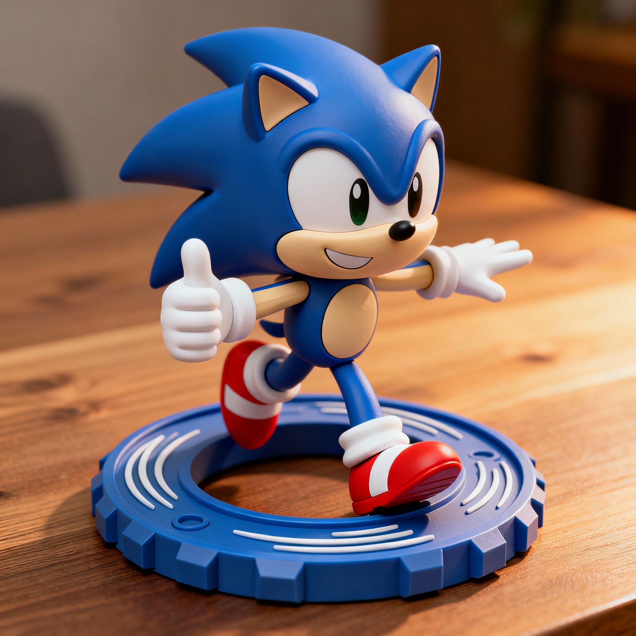 🦔 Sonic the Hedgehog 3D Print STL File | Action Figurine・Archivo 3D ...