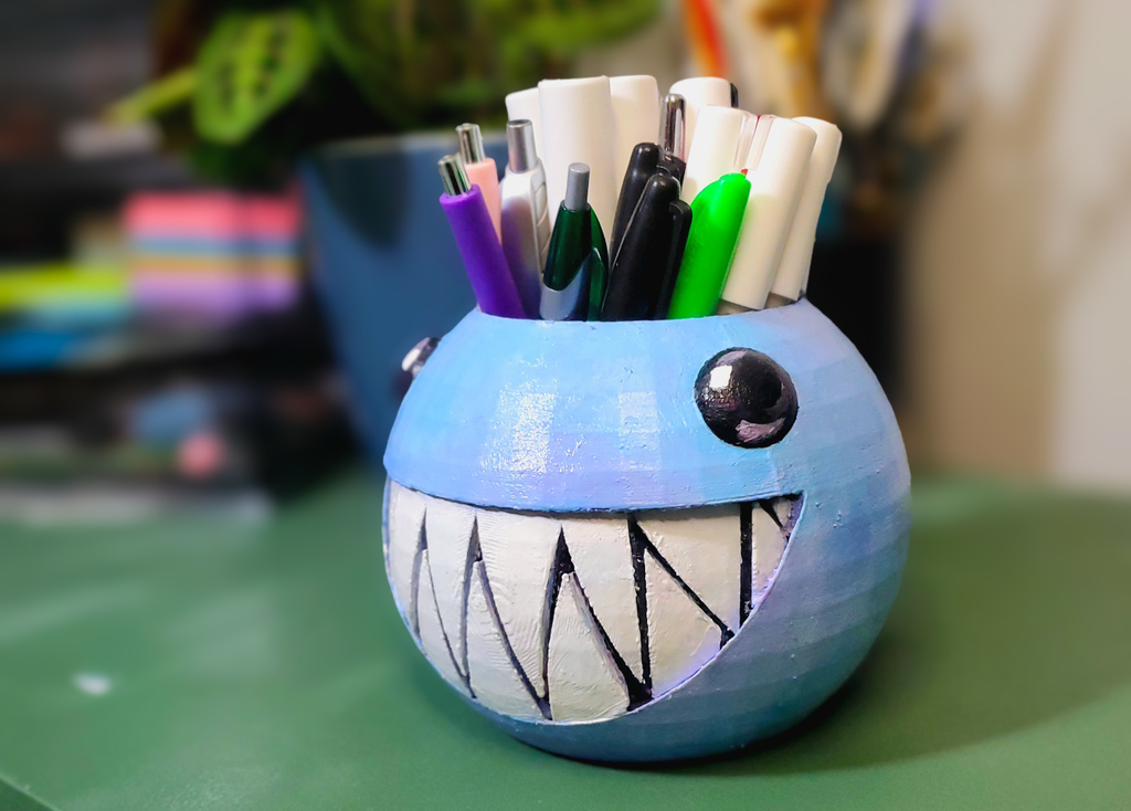 ️ TADC Bubble Pencil Holder・Free 3D File for ・Cults