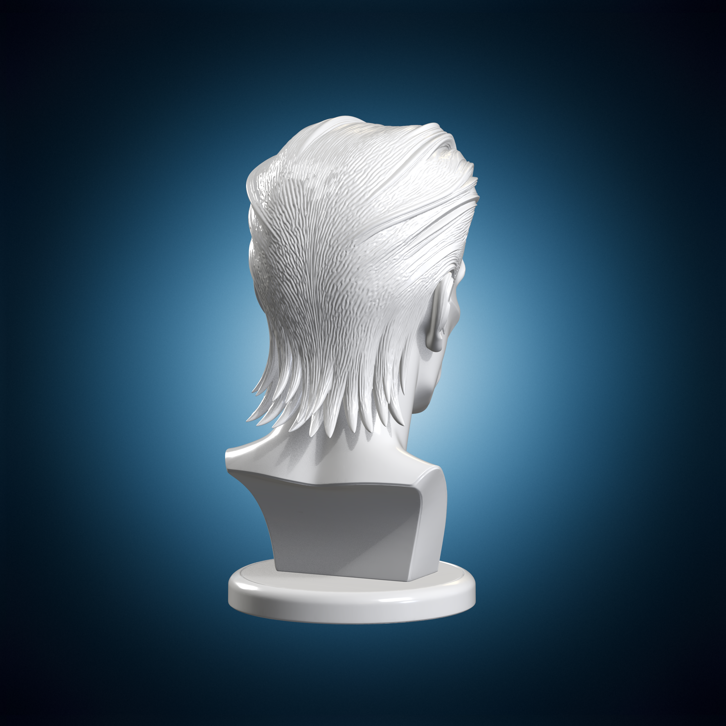 ️ David Bowie Bust・ 3D File for 3D printing・Cults