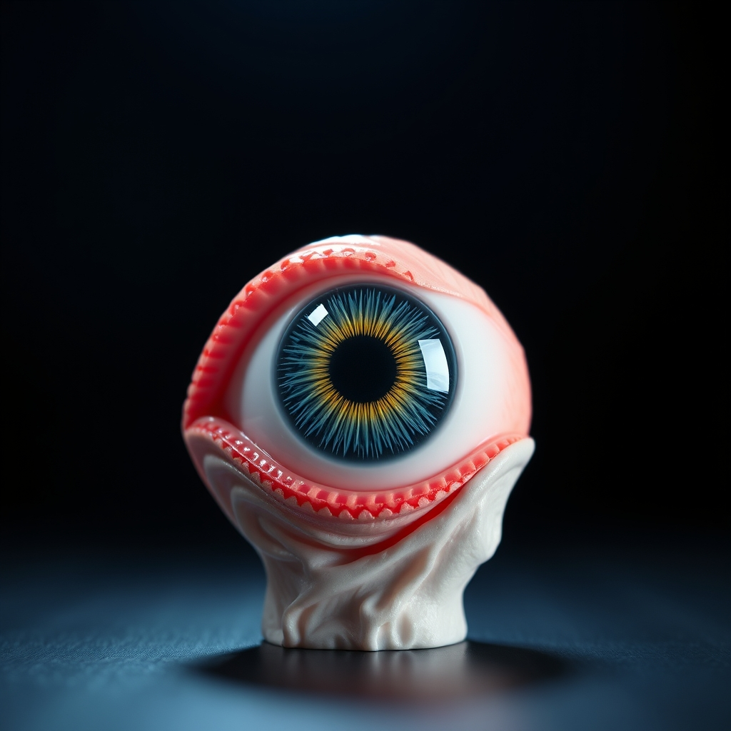 👁️ Human Eye・ 3D File for 3D printing・Cults