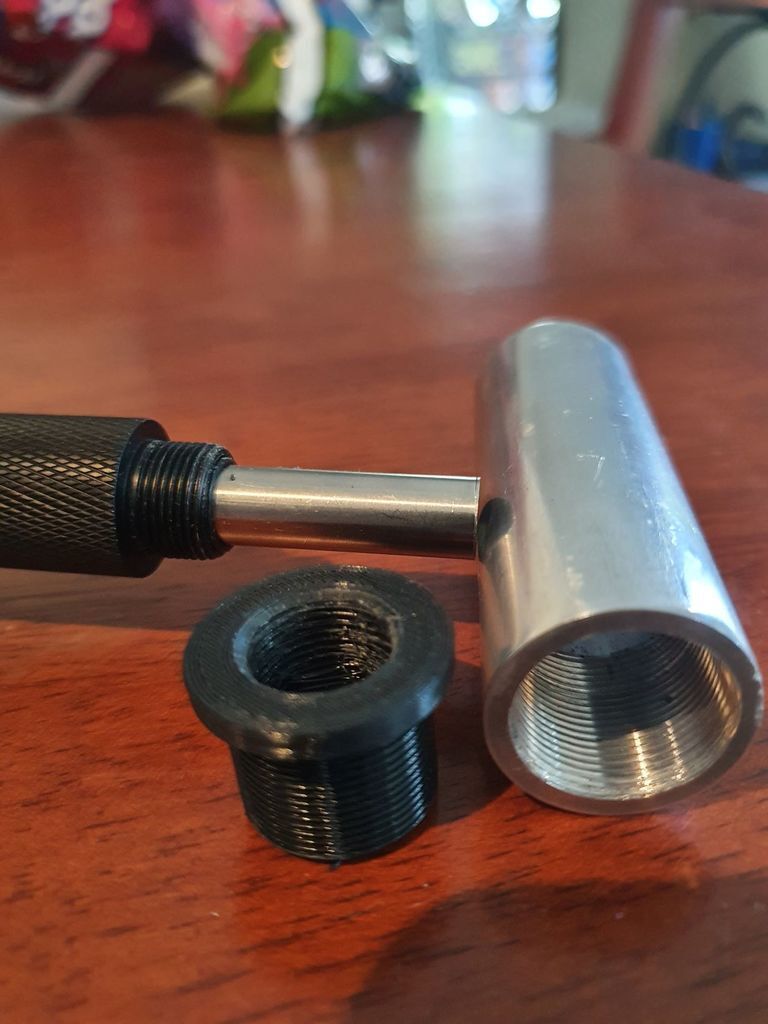 🔫 14mm ccw to 20mm adapter Gel Blaster Airsoft・Free 3D File for ・Cults