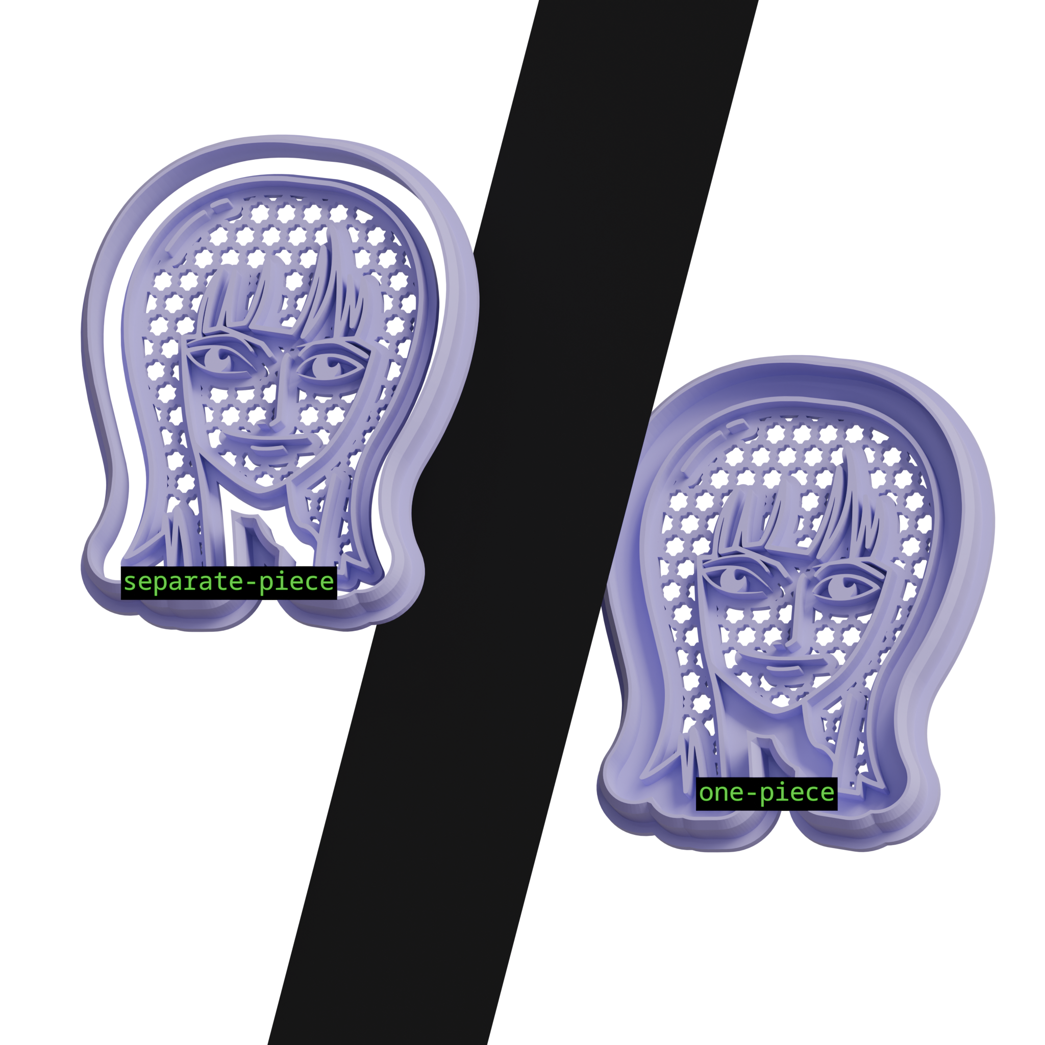 🍪 Nico Robin One Piece Cookie Cutter - 3D Print STL for Anime Fans・ 3D ...