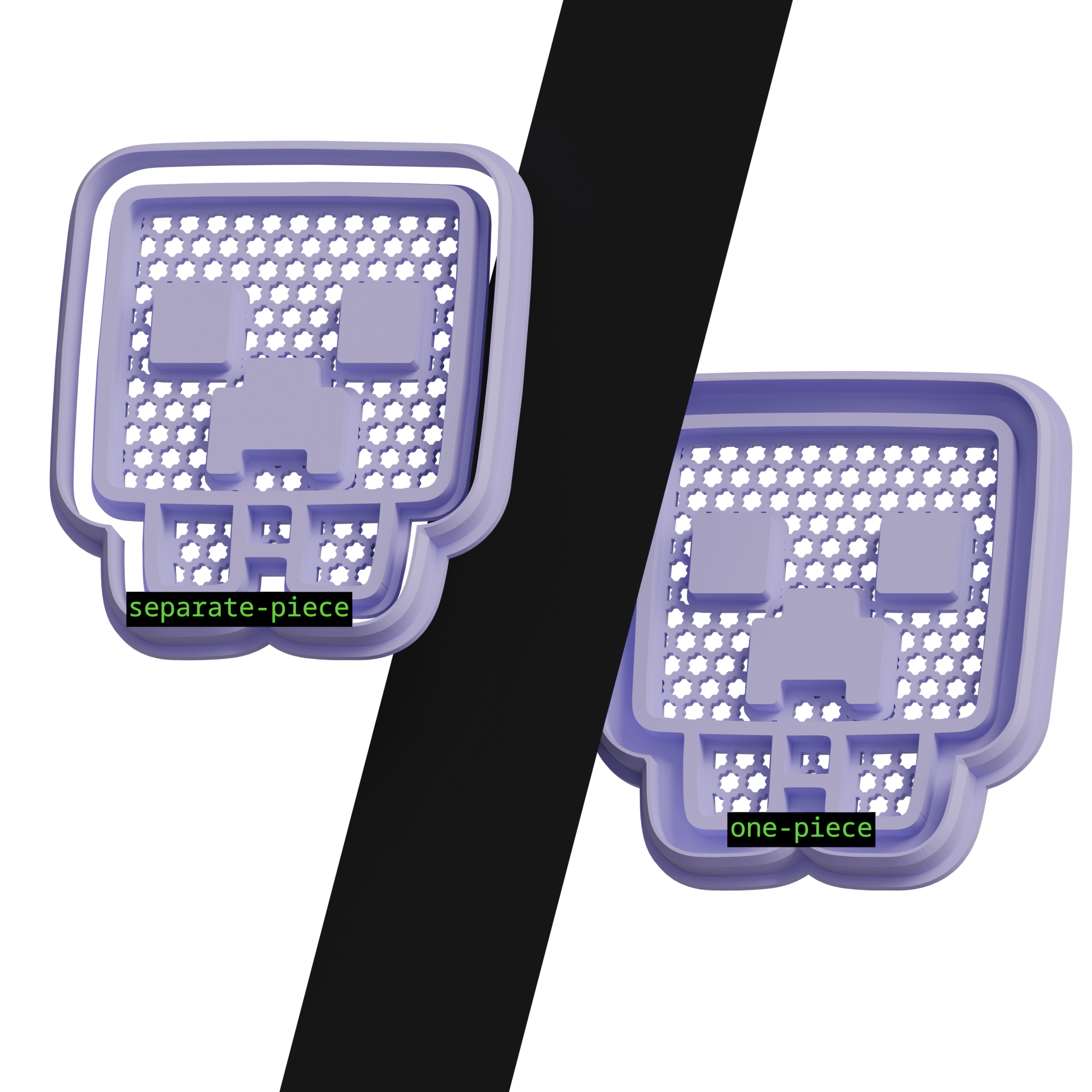 🍪 Minecraft Creeper Cookie Cutter STL | 3D Print Gaming Treat・ 3D File ...